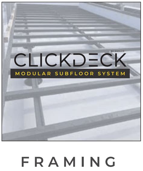 Modular Subframe System Architects Specifiers Projects