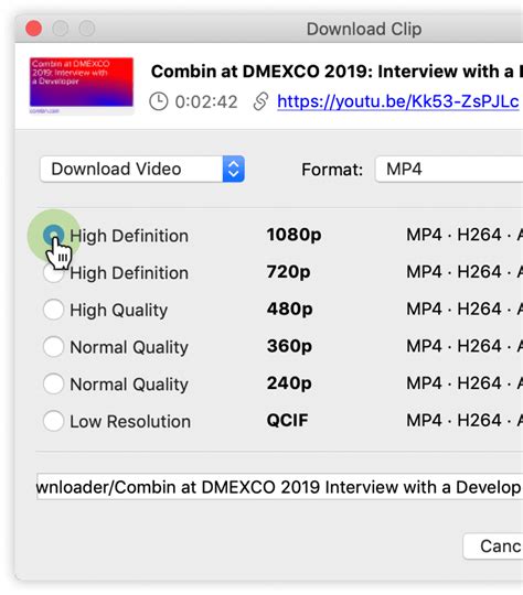 Конвертер Youtube видео