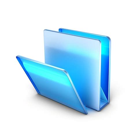 Premium Photo Folder Icon Design