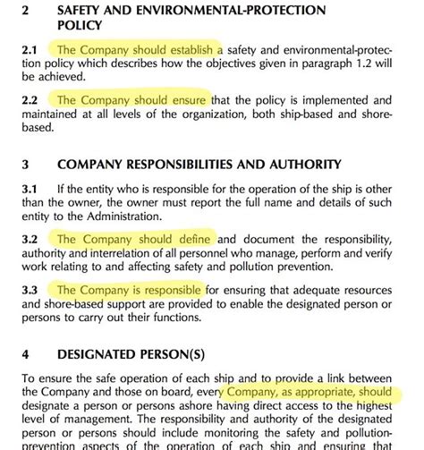 Important Elements Of Ism Code Every Seafarer Must Know 51 Off