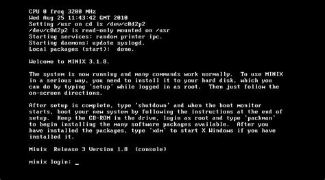 Minix Está En Algunos Sitios Que No Te Esperas Linux