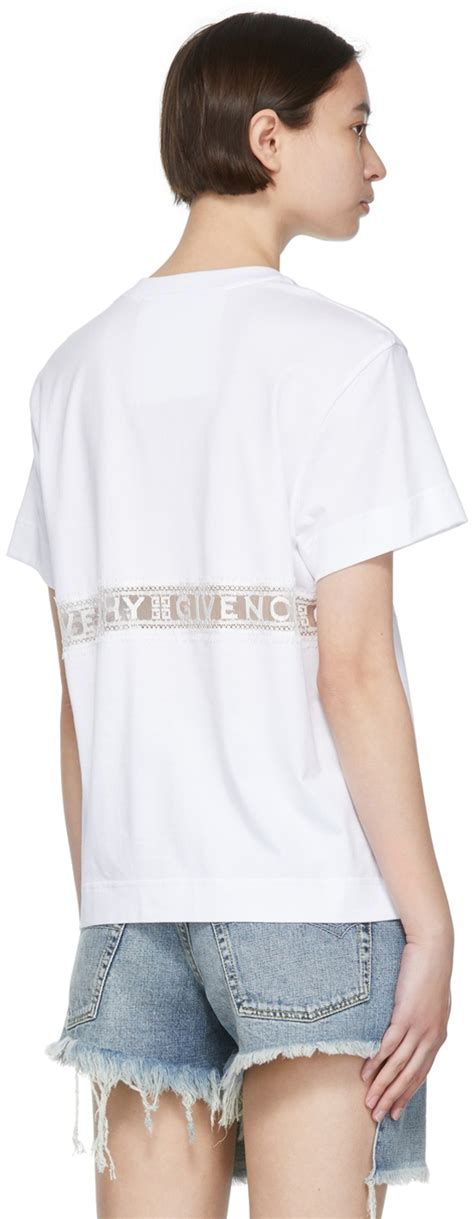 Givenchy White Cotton T Shirt Givenchy