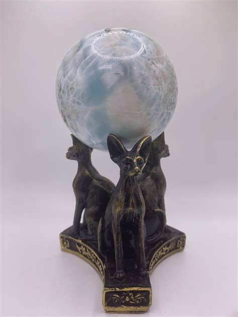 Triple Sphinx Cat Sphere Display Pathmaven