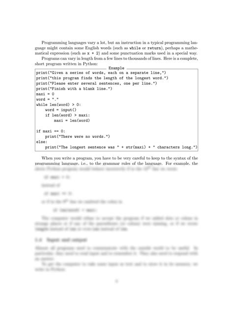 Solution A Short Introduction To Computer Programming Using Python