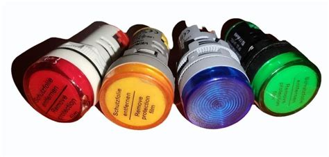 PVC R Y B G 22 5mm AC DC LED Indicator For Control Panel At Rs 50 Piece In Pune