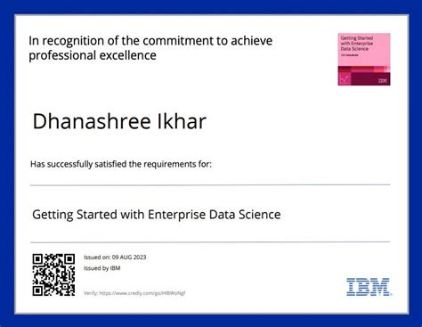 Dhanashree Ikhar On Linkedin Ibm Datascience Enterprisedatascience
