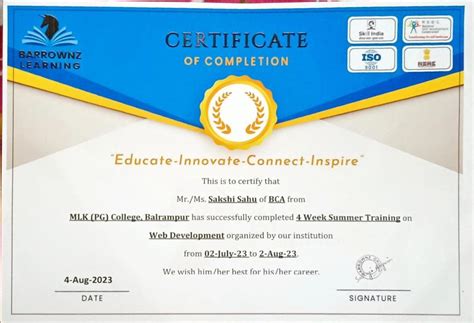 Sakshi Sahu On Linkedin Webdevelopment Certification Techskills