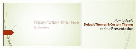 How To Make Custom Powerpoint Template