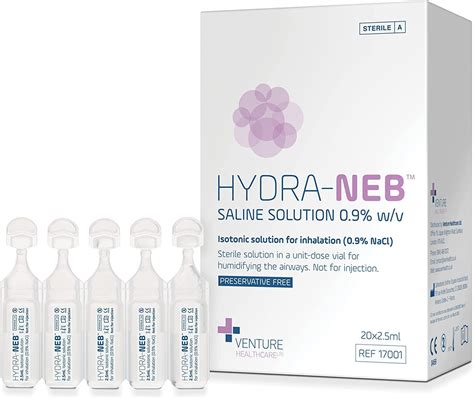 Hydra Neb 50ml Isotonic Saline Solution 0 9 Nacl Philippines Ubuy
