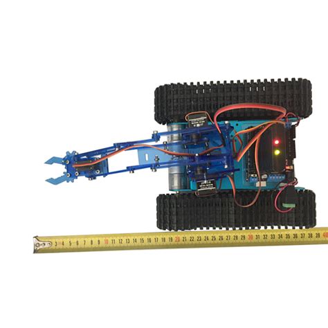 Mearm Diy Robot Tank Toys Chassis Kit For Ardunio Program With Ps