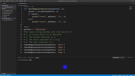 Square Brackets In A Regular Expressions With Python Youtube