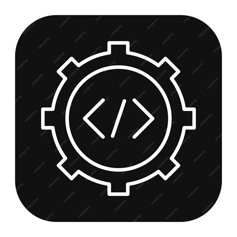 premium vector custom code implementation vector illustration