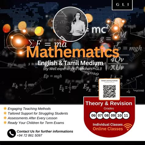Individual Class Tamil And English Medium Mathematics Ol Grade 6