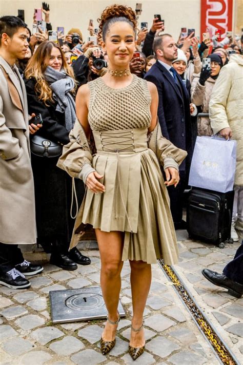 Photo Lena Mahfouf Lena Situations Arrivées Au Défilé De Mode