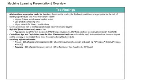 Machine Learning Project 1994 U S Census Pptx Web Development Internet