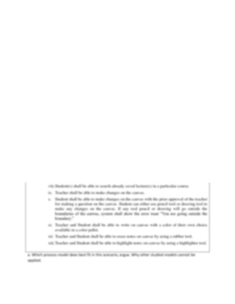 SOLUTION Process Models Questions Studypool