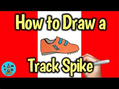 How To Draw A Track Spike YouTube