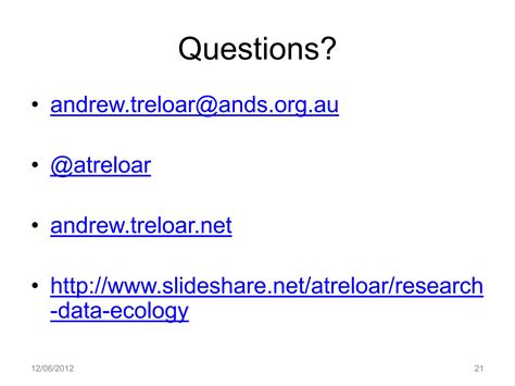 Research Data Ecology Pptx