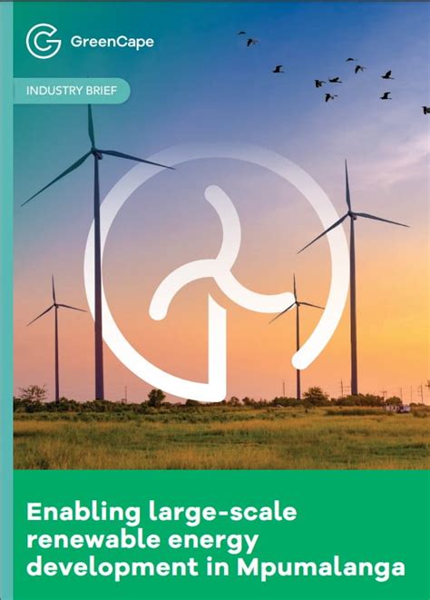 Industry Brief Enabling Large Scale Renewable Energy Development In