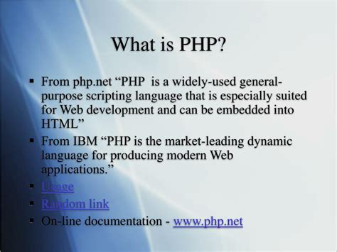 PPT PHP And MySQL PowerPoint Presentation Free Download ID