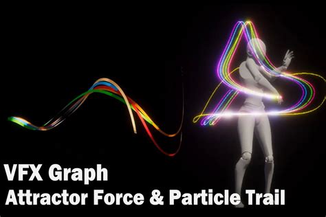 VFX Graph：Attractor Force and Particle Trail effect | VFX Particles | Unity Asset Store