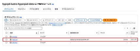 Sagemaker Hyperpod で Fsx Lustre をマウントしてみた Developersio
