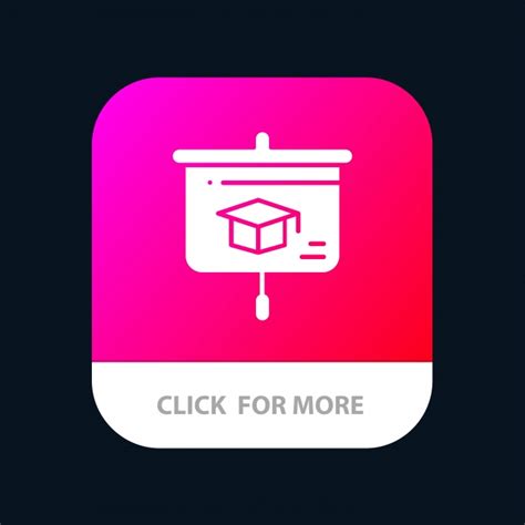 Mobile App Presentation Vector Hd Images Chart Education Presentation School Mobile App Button