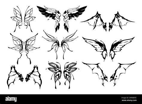 Dark Wings Drawing