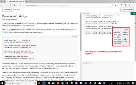 [accessibility] a11y editor keyboard cannot be able to close the