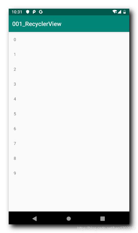 【recyclerview】 三、recyclerview 布局 线性布局管理器 Linearlayoutmanager Csdn博客