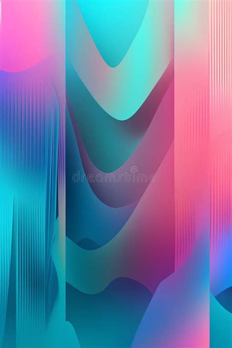 Abstract Background With Lines And Waves Vector Illustration Eps 10