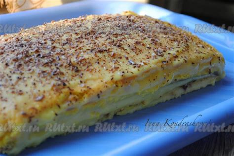 Бисквитный торт с заварным кремом 15 фото в рецепте