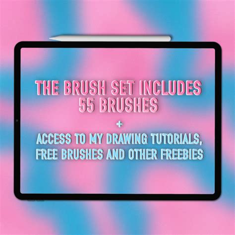 Procreate Hair Edges Stamps Procreate Hair Brushes Inspire Uplift