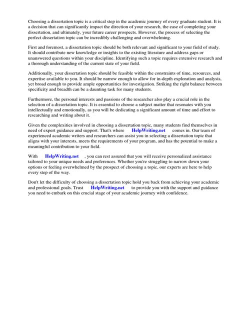 Choose Dissertation Topic Pdf Thesis Rationality