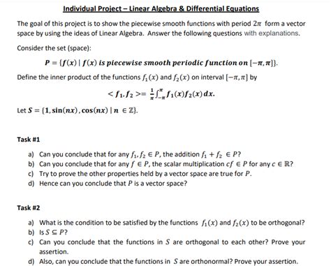 Solved The Goal Of This Project Is To Show The Piecewise