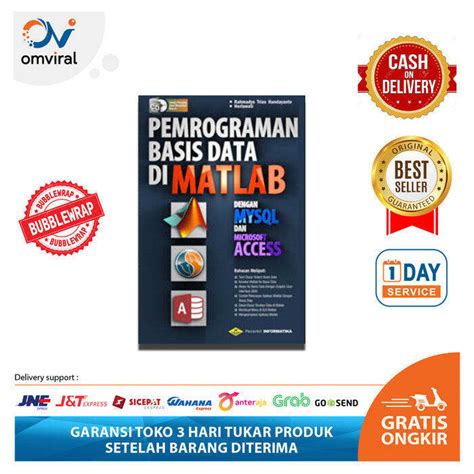Buku Pemrograman Basis Data Di Matlab Dengan Mysql Dan Ms Access Cd
