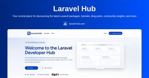Laravelhub Laravel Hub The Central Community For Laravel Developers