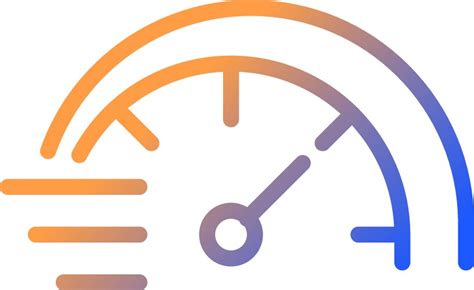 Speedometer Icon Royalty Free Vector Image Vectorstock