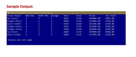 Solved Consider The Declaration Of The Struct Housetype