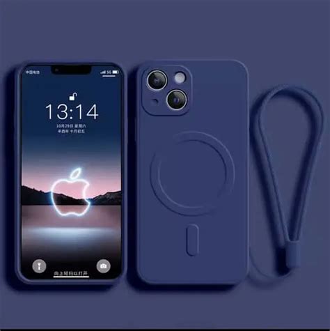 iPhone 14 Pro MagSafe Hülle - Dark Blue • Top Preis