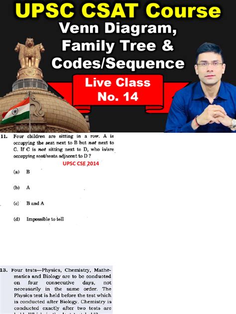 027 Upsc Csat Pyqs Live Class 14 Logical And Analytical Reasoni Pdf