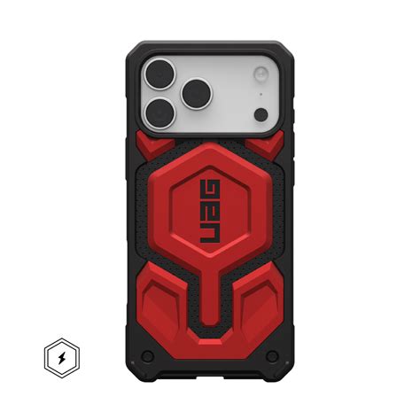 Uag Monarch Pro Magsafe Case For Iphone 17 Pro Crimson Red Mastershop Pty Ltd