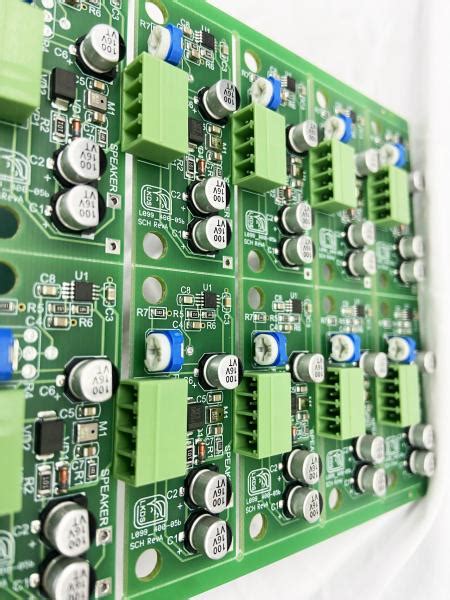 High End 2 Layers Pcb Intercom Module Electronics Printed Pcb Assembly