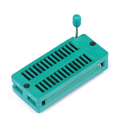 28pin Zif Socket For Dil Ics Textool Zero Insertion Wide Dip Test