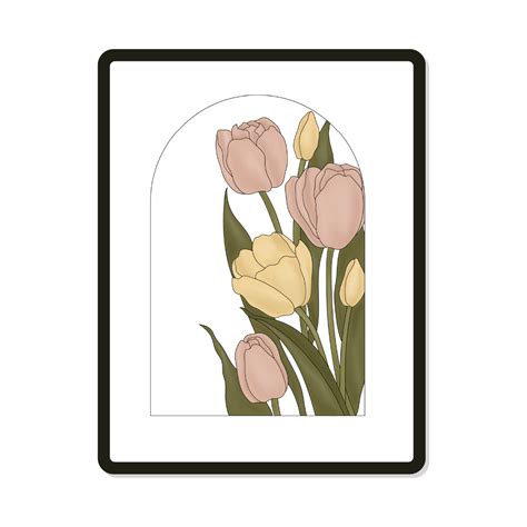 Freya Arch Tulips Hey Birdee