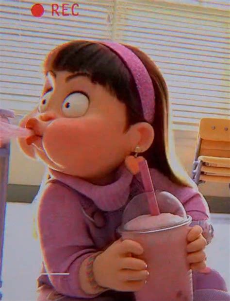 Abby Turning Red Icon In Red Icons Animation Travel Pillow