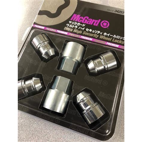 McGard 在庫有！正規品【マックガード】ウルトラハイセキュリティロック M12x1.5 レンチ径21 テーパー クローム 品番：MCG ...