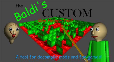 the baldi custom map helper tool modding tool for baldi s basics baldi modding tools