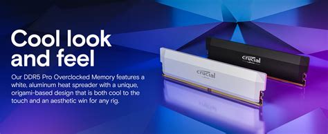 Crucial Pro Overclocking Edition Ddr5 Module 16 Gb Dimm 288 Pin 6000 Mhz Pc5 48000