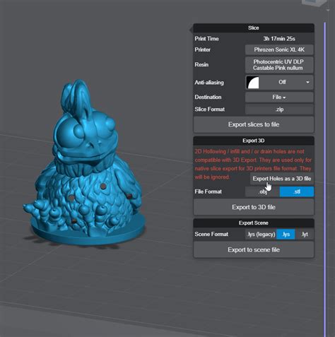 Is There A Way To Keep Hollowing When Exporting R Lycheeslicer